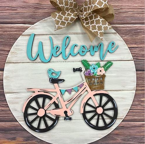 Welcome Bicycle Design – Brushstrokesmobileartstudio